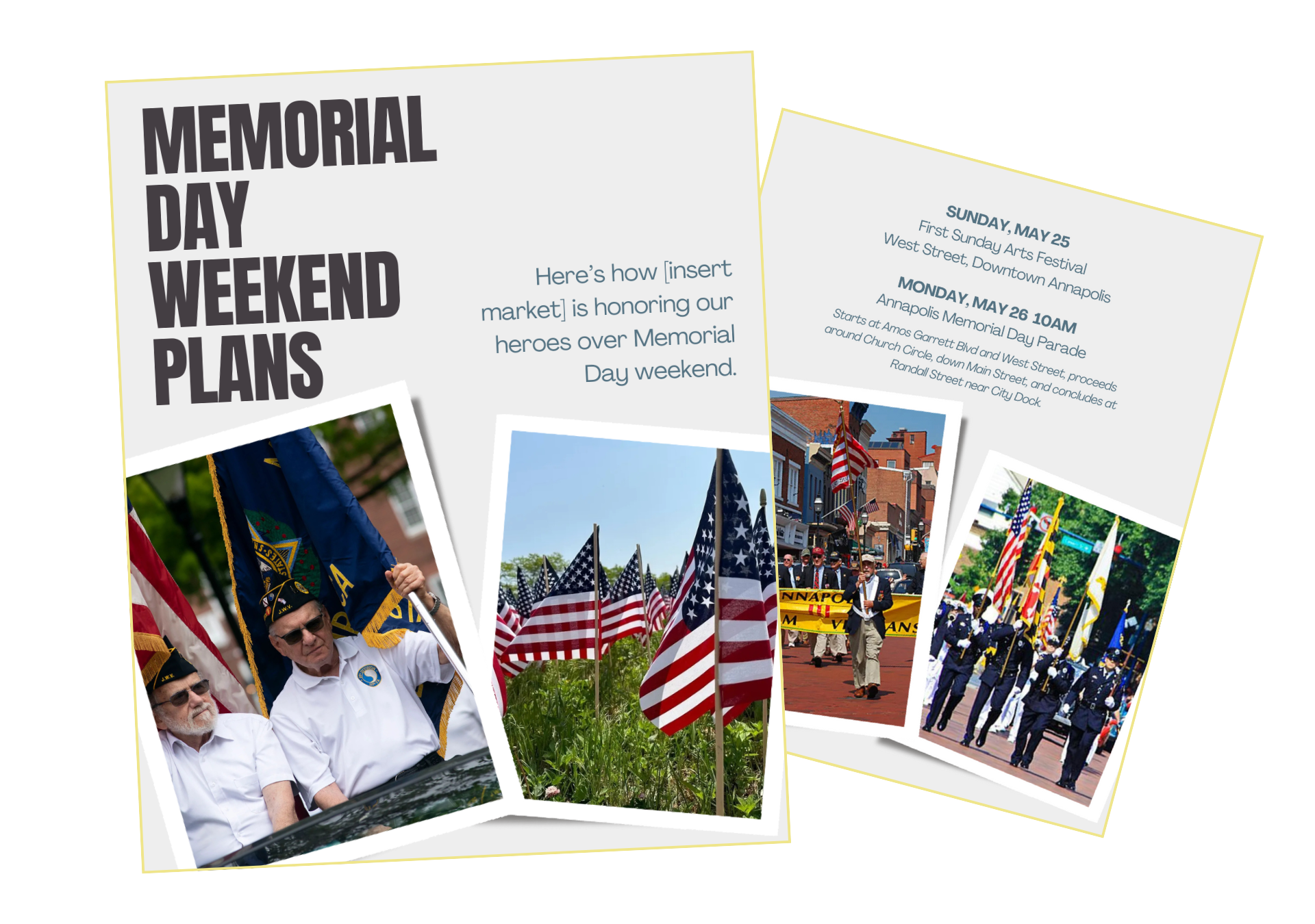 Last Minute Memorial Day Weekend Content Ideas for Agents - BAM