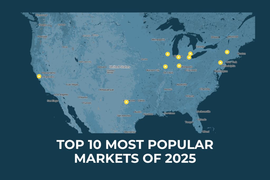Top 10 Most Popular Housing Markets of 2025, According to Zillow Search ...